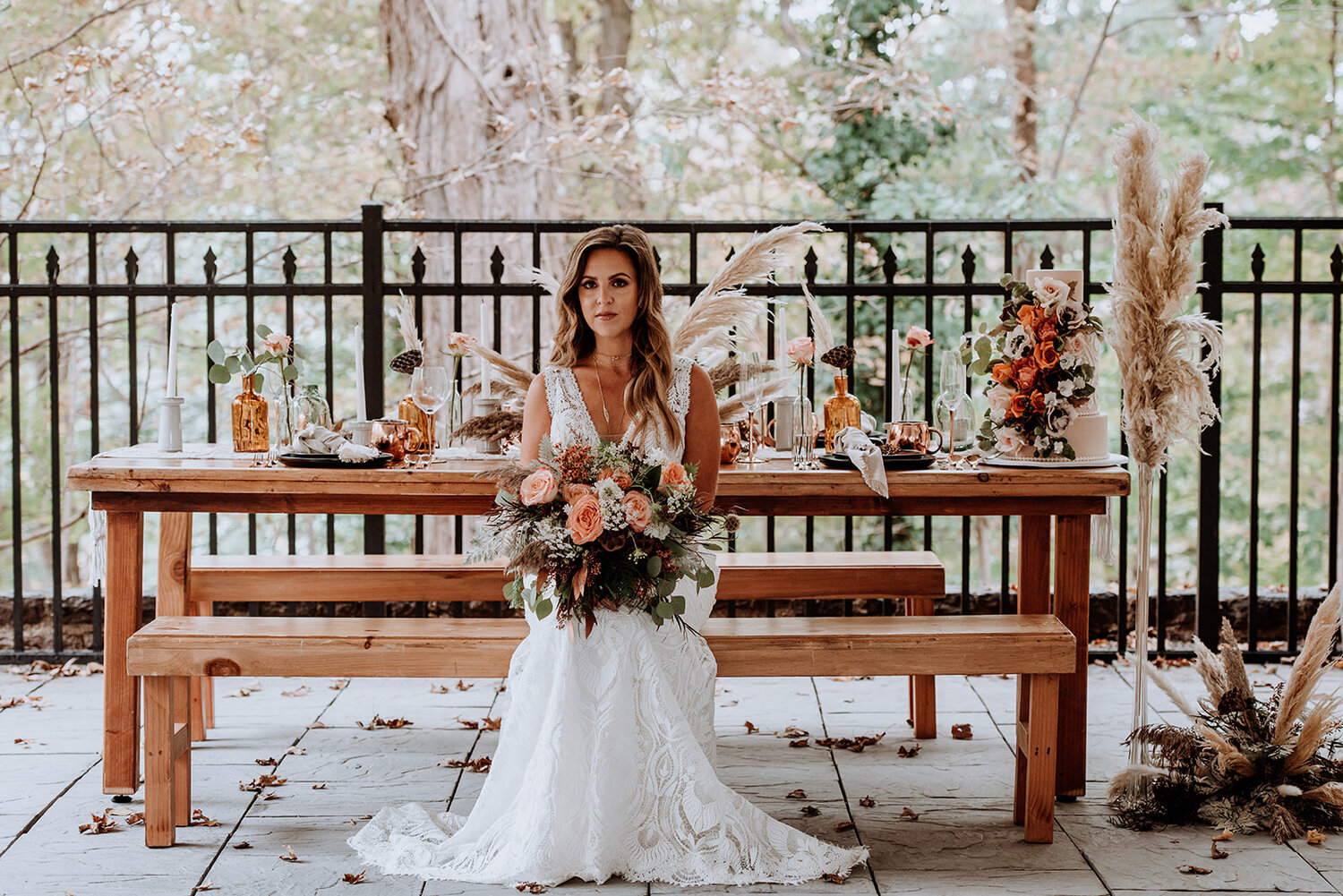 Boho Chic Autumn Styled Shoot at Tyler Gardens by Tricia Notte – Tyler ...